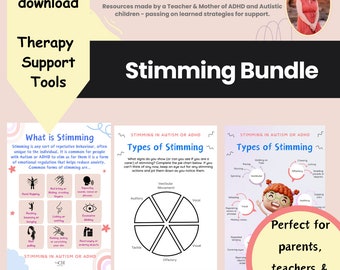Stimming Guide Poster: Autism Awareness, Emotional Regulation (digital Download) - Etsy