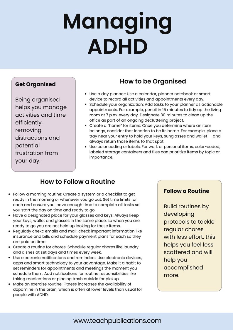 Managing ADHD Support ADHD Therapy Tools and Resources Living With ADHD ...