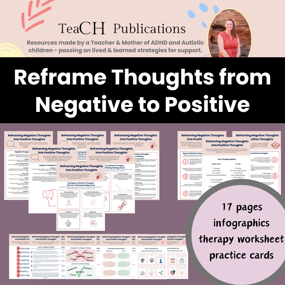 The Power of Positive Thinking Reframe Thinking Negative Into Positive ...