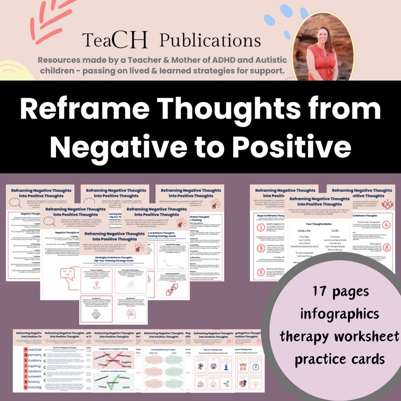 The Power of Positive Thinking Reframe Thinking Negative Into Positive ...