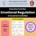 Executive Function Emotional Regulation Sheet Family Therapy Social ...