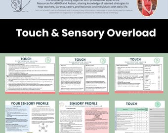 Sensory Processing & Sensory Overload Touch Sensitivity Autism Support ...