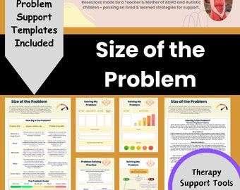 Problem-solving Therapy Worksheets Emotional Regulation Support ...