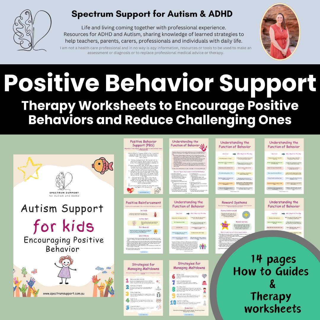 Positive Behavior Support Reduce Challenging Meltdown Autism How to ...