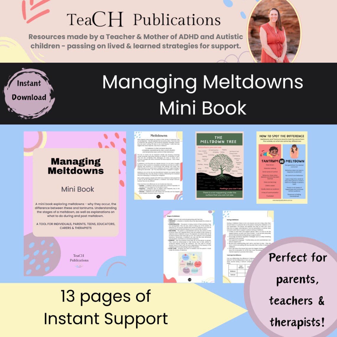 Autism Meltdown Management Emotional Regulation Support Autism ...