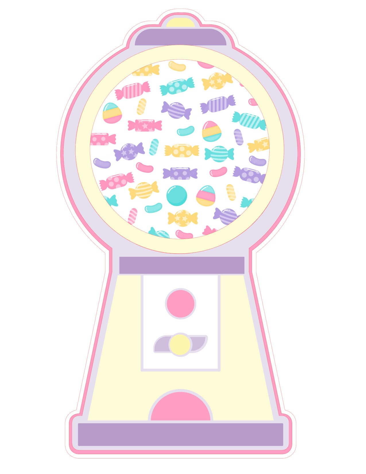 Candy Machine Digital File, Candy Machine File, Clip Art - Etsy