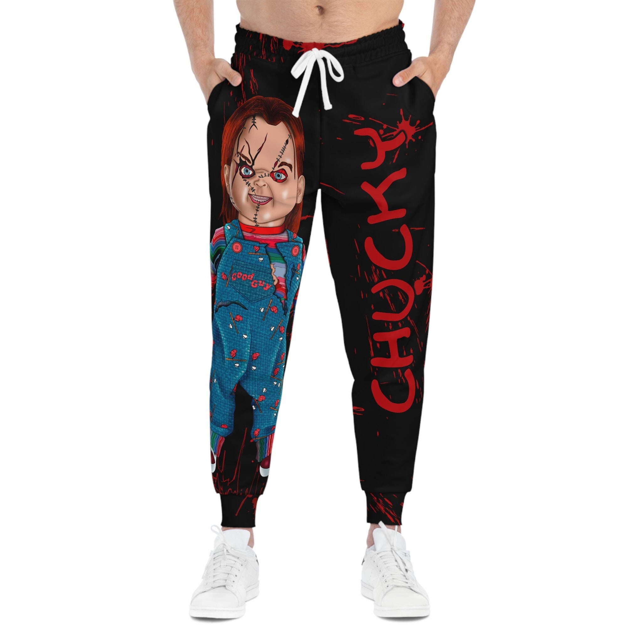 Unisex Chucky-inspired Horror Joggers - Comfortable Sweatpants for ...
