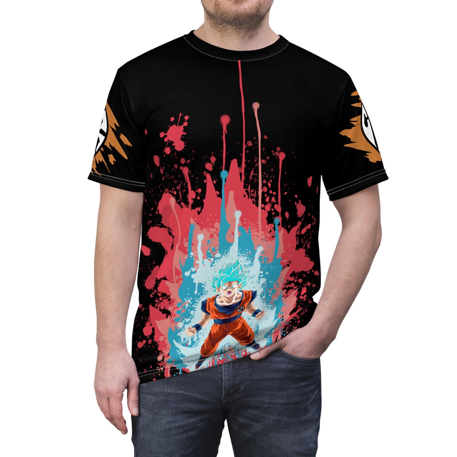 Anime Power up Tee Unleash Your Inner Hero With This Bold and Dynamic ...