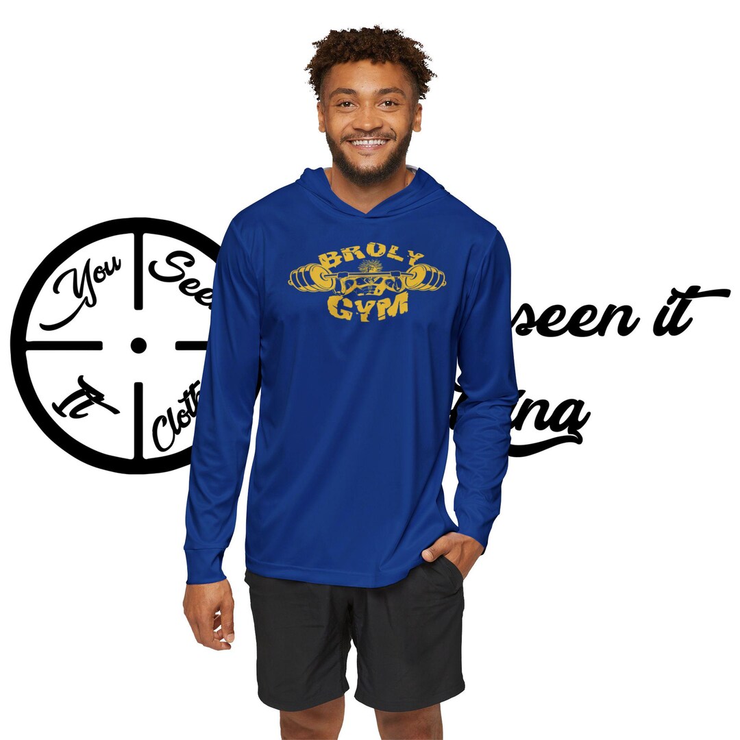 Broly Gym Men's Sports Warmup Hoodie, Gym Hoodie for Fitness Lovers ...