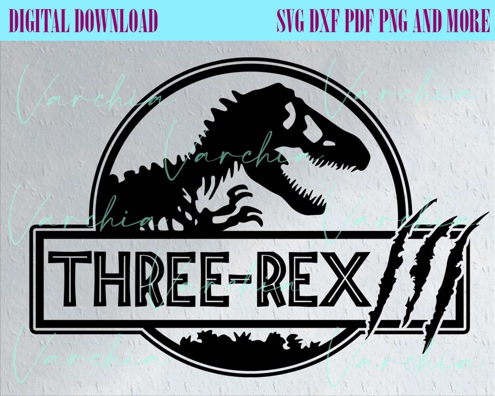 Three Rex, Dinosaur Svg, 3rd Birthday Svg, Birthday Boy Svg, Iron on ...