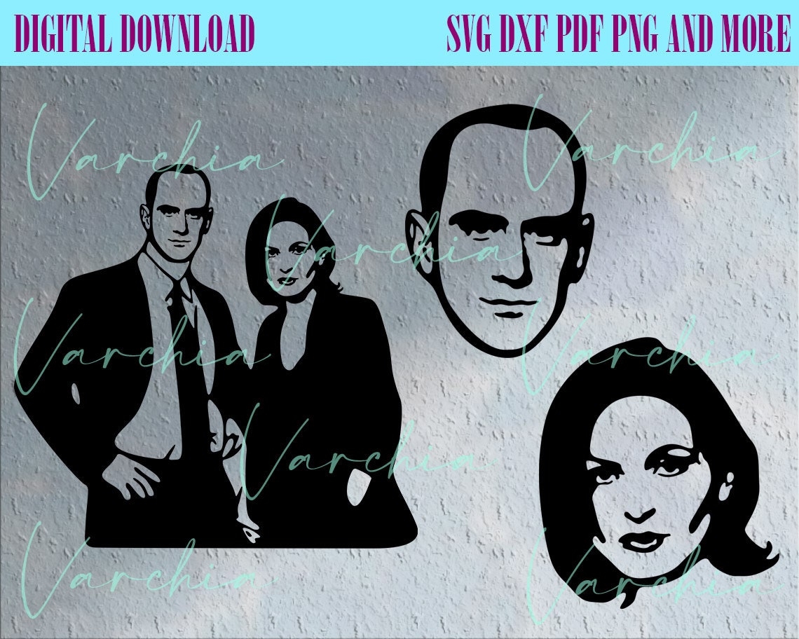 Law and Order, Olivia Benson, Elliot Stabler, Face Svg, Svu, Detective ...