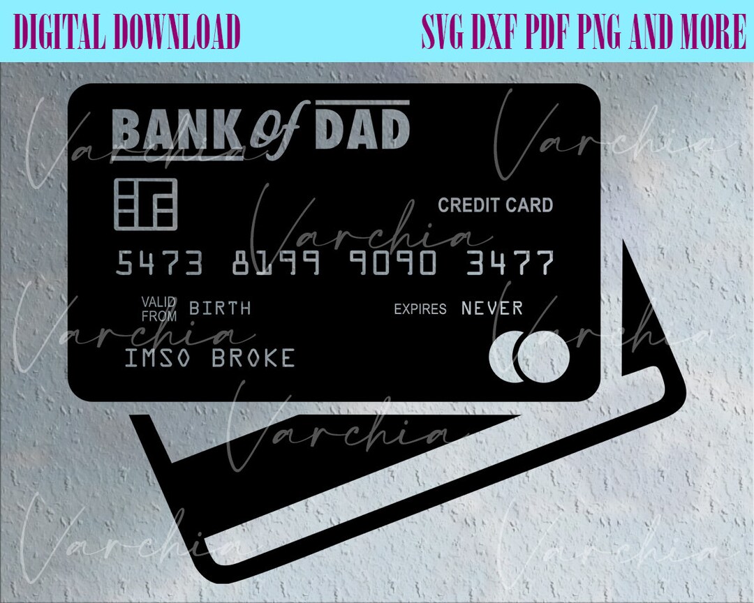 Bank of Dad SVG, Dad Life, Father's Day Svg, Super Dad, Bank of Dad ...