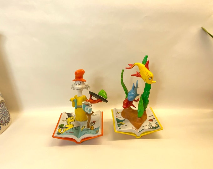 Rare Dr Seuss Hallmark 2000 Funny Fish Limited Edition Book Figurine - Etsy