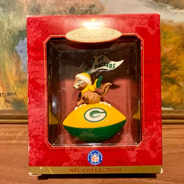 Green Bay Packers Ornament - Etsy