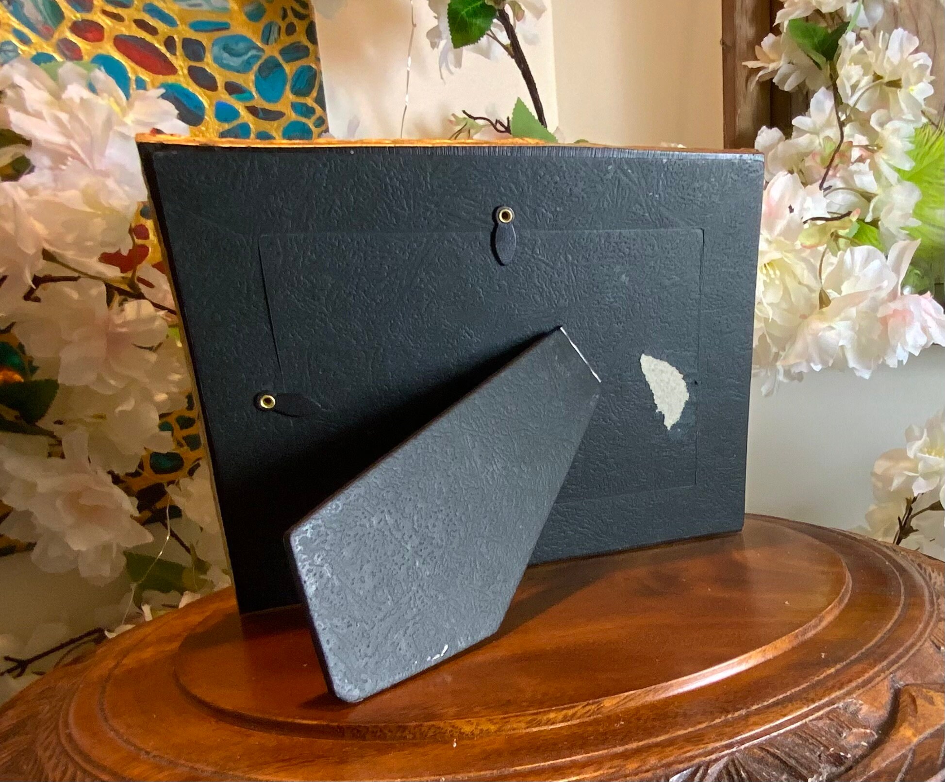 Antique Gold Metal Piano Picture Frame - Etsy