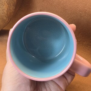 Retro 80s Pink Pastels Fish Underwater Ceramic Mug - Etsy