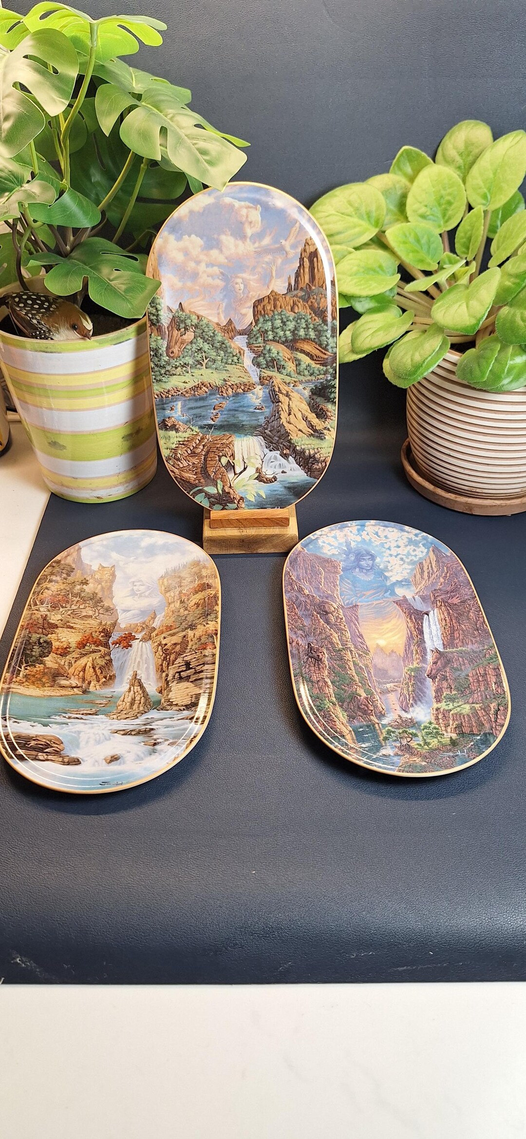 Rare Embraced by the Spirits Collectible Plate Set - Etsy
