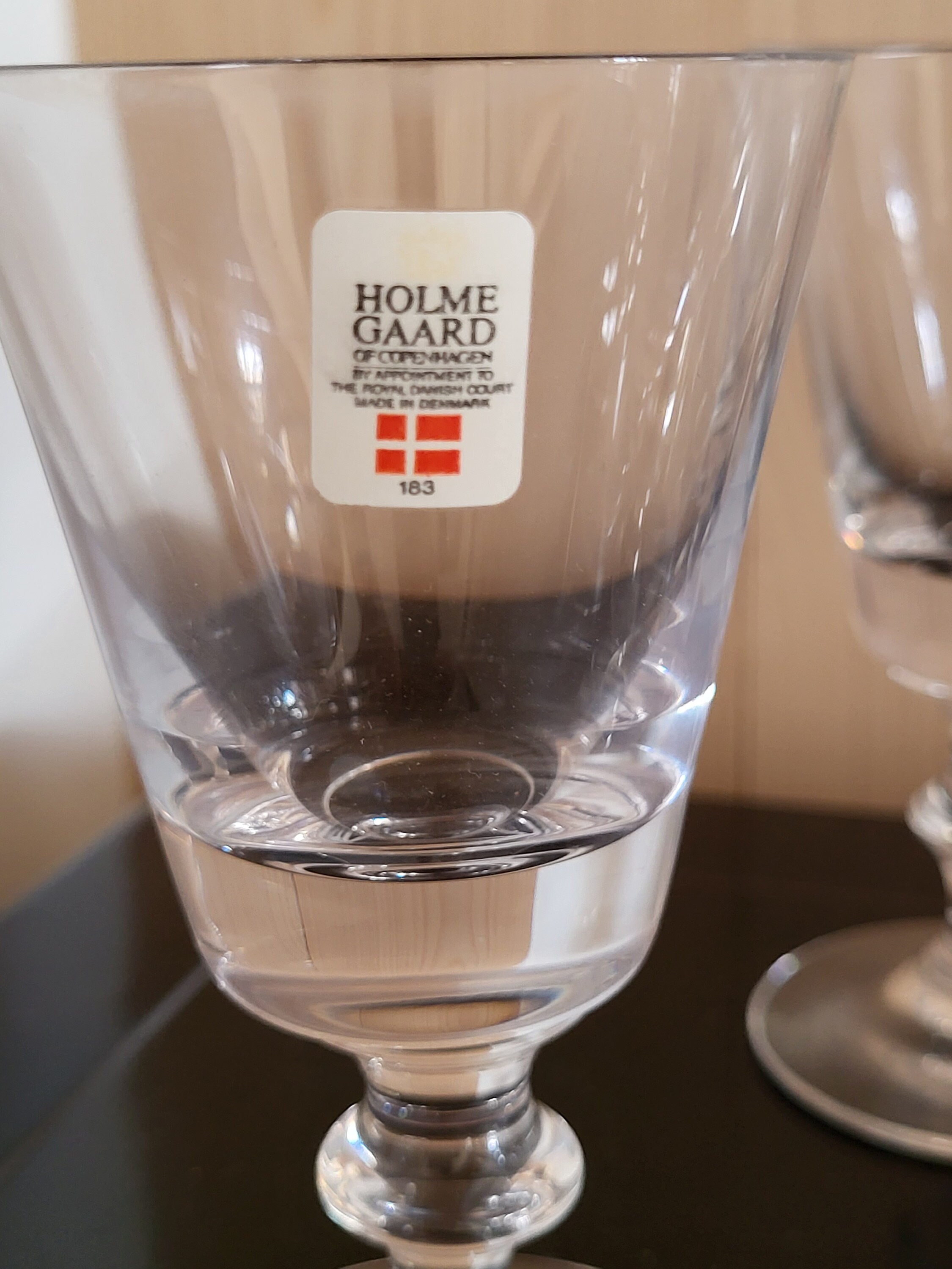 Holmegaard Port Wine Glass Danish Design Vintage Wine - Etsy