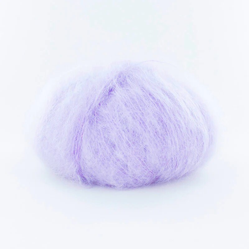 SUPERSOFT MOHAIR YARN Wool Mohair Knitting Yarn Fluffy & Hairy ...