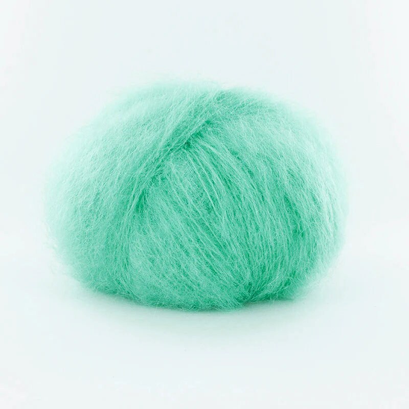 SUPERSOFT MOHAIR YARN Wool Mohair Knitting Yarn Fluffy & Hairy ...