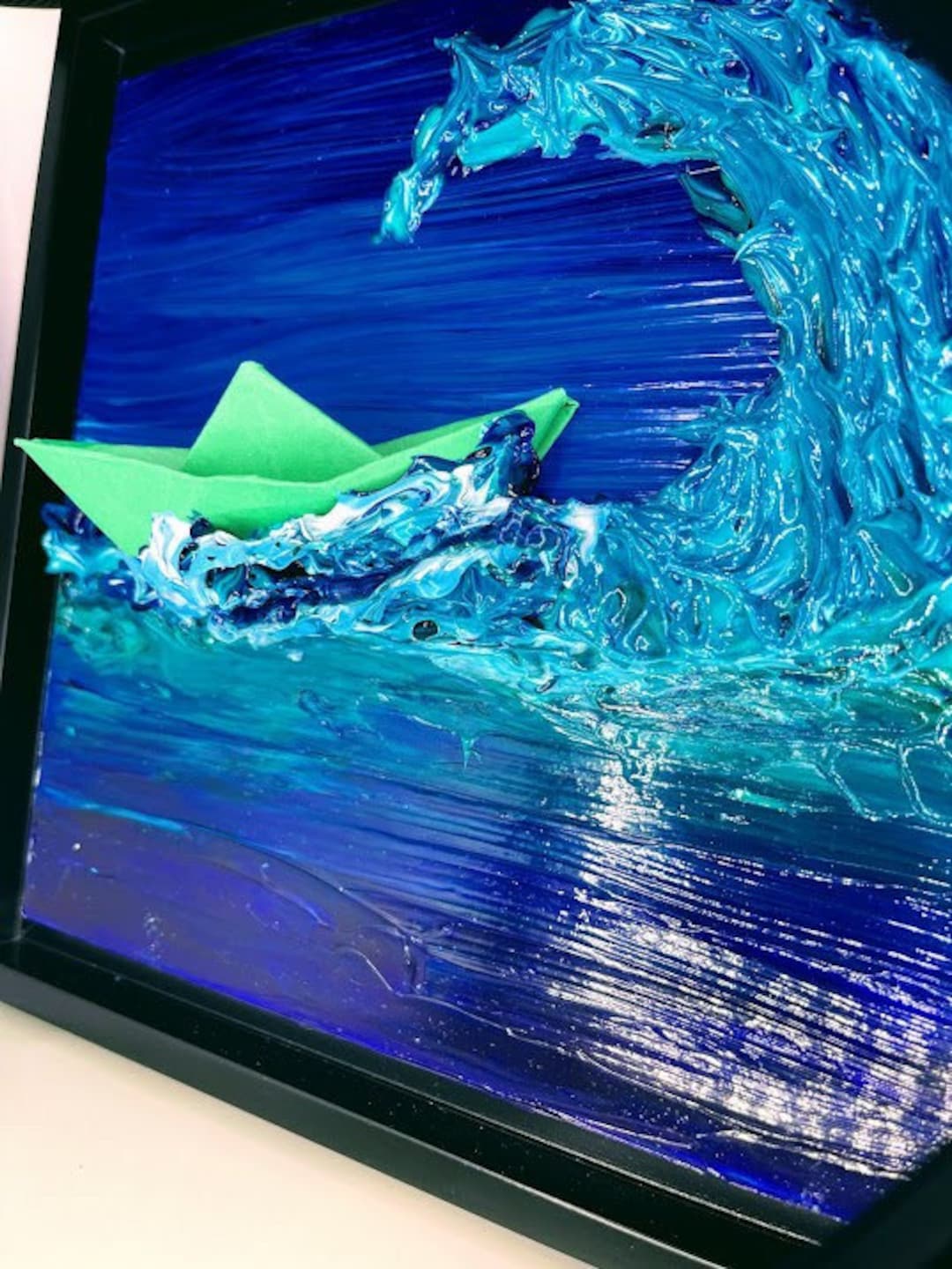 3D Acrylic Painting, Impasto, Heavy Body Acrylic, Muti-media - Etsy