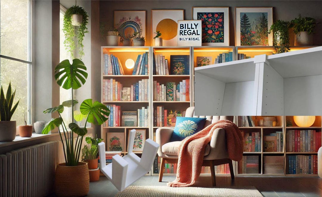 IKEA BILLY Bookcase Connector Tool - Bookcase Hook Clip Holder Shelf ...