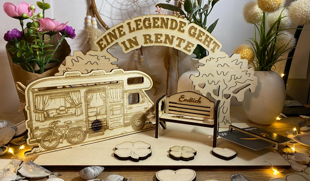 Retirement Gift - A Legend Retires - Cash Gift Voucher Holder - Large ...