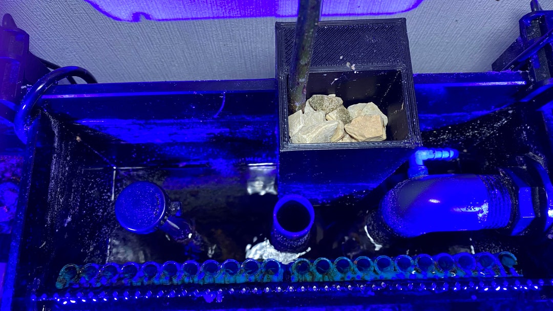 No Splasing Silent Overflow Sea Water Aquarium Drain Noises Overflow ...