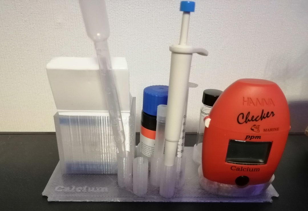 Hanna Checker Organizer Caddy Test Kit Calcium Calcium Marine Holder ...