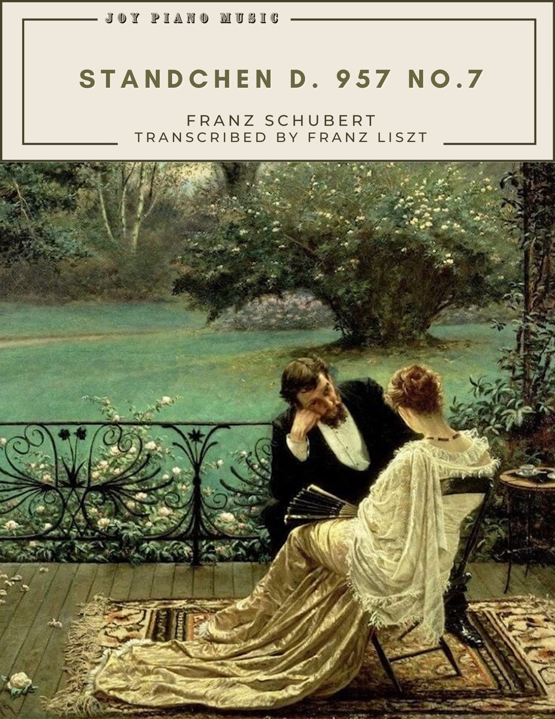 Piano Sheet Music Download standchen D. 957 No.7 Franz Schubert ...