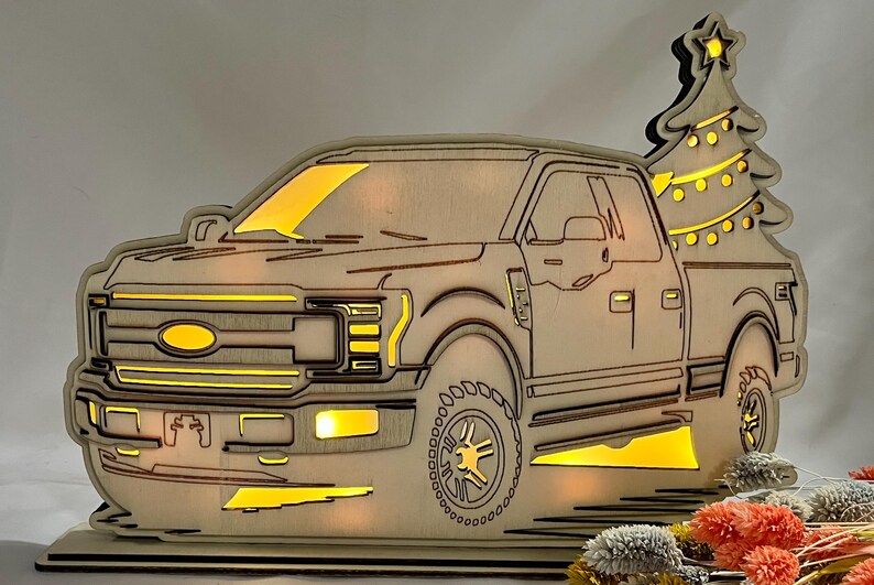 Laser Cut File / Pick up / Christmas / Christmas / Laser File ...