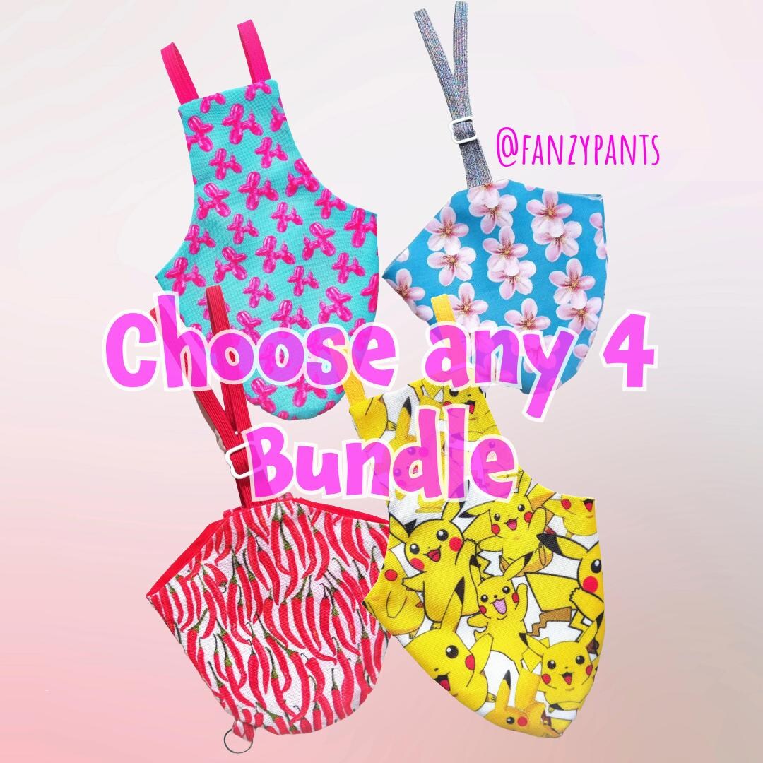 Four-pack Pigeon Pants Flying Diaper Bird Diaper Flightsuit - 'choose ...