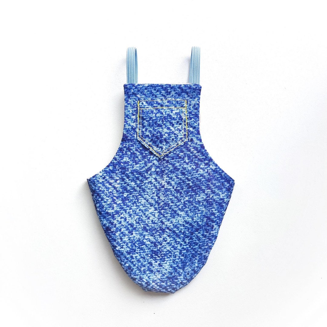 Pigeon Pants Flying Diaper Bird Diaper Flightsuit - Dark Blue Denim ...