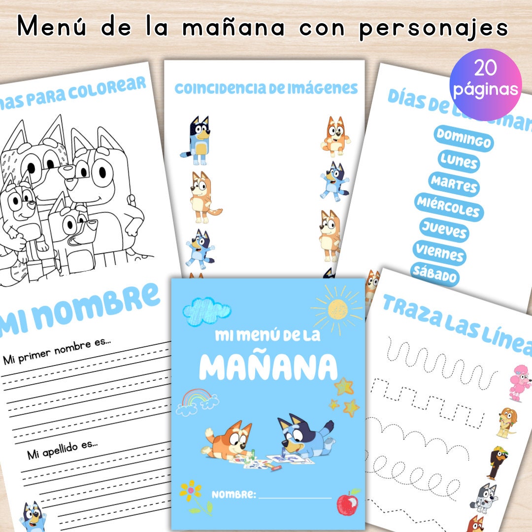 Español Menú Básico De La Mañana Educación En El Hogar, Menú De La ...