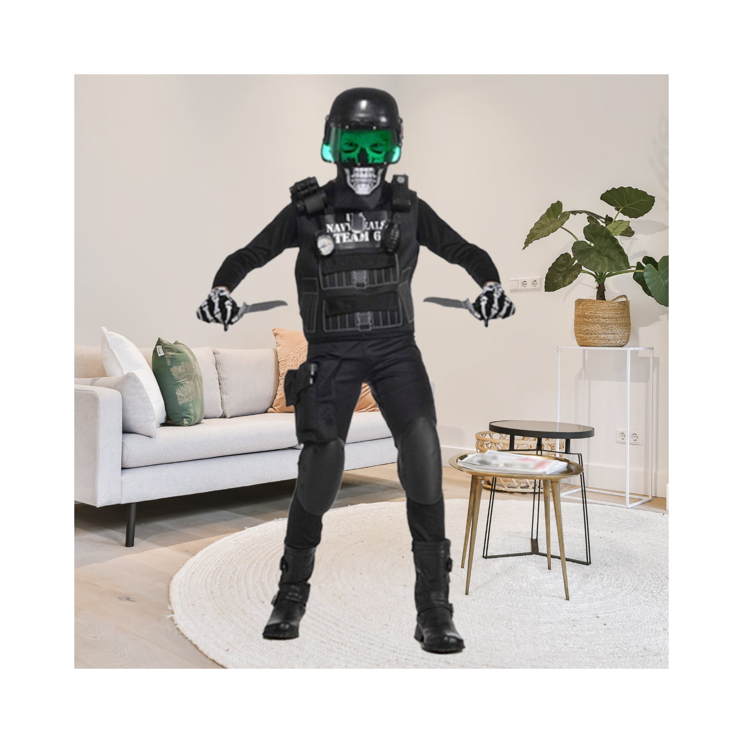 Swat Team Costume For Kids