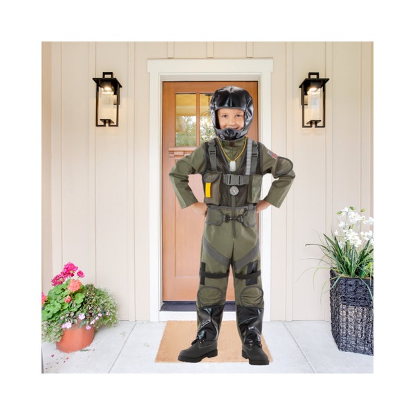 Kids Fighter Pilot Costume - Etsy