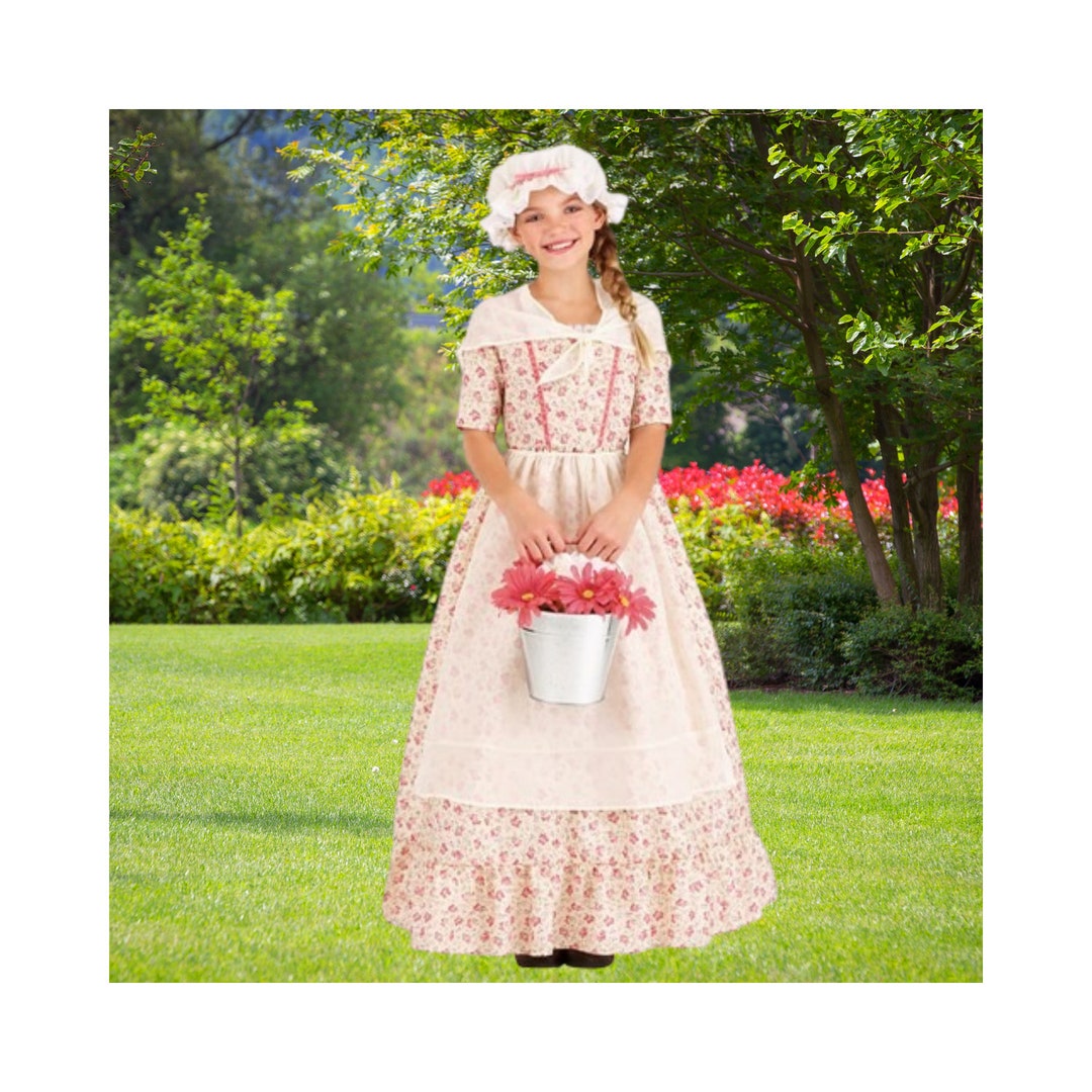 Halloween Colonial Girl Costume for Kids - Etsy