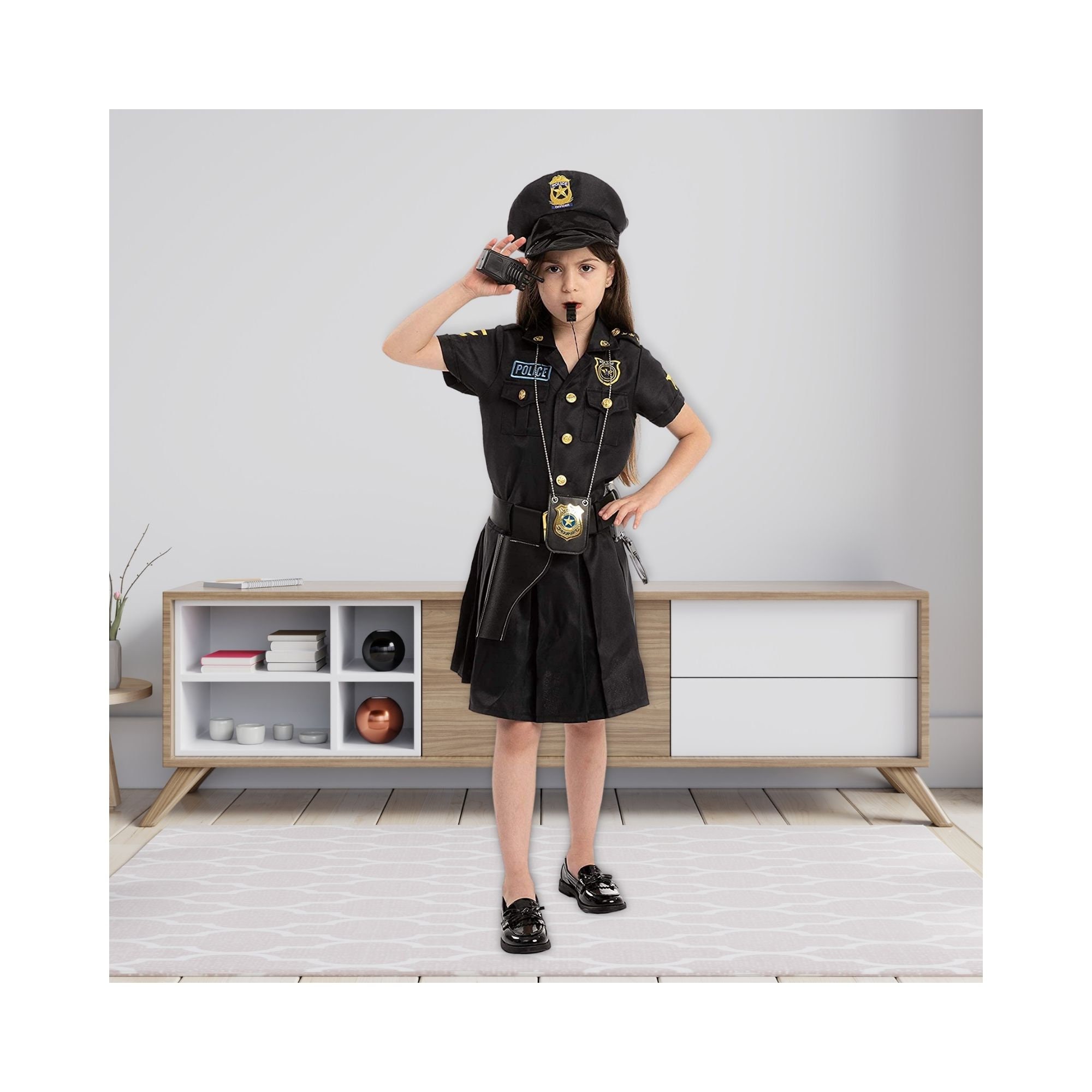 Police Girl Costume Kids