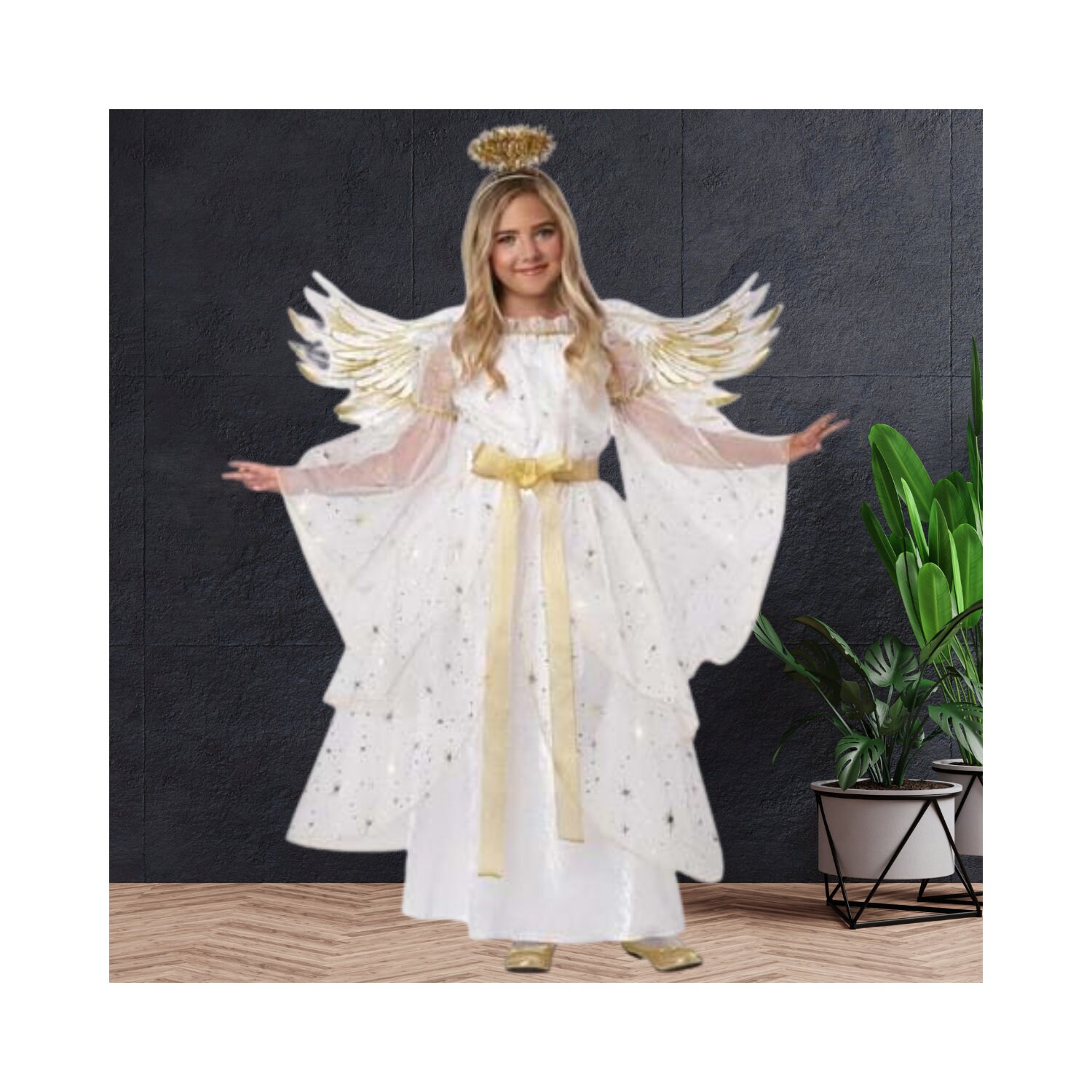 Diy Toddler Angel Costume