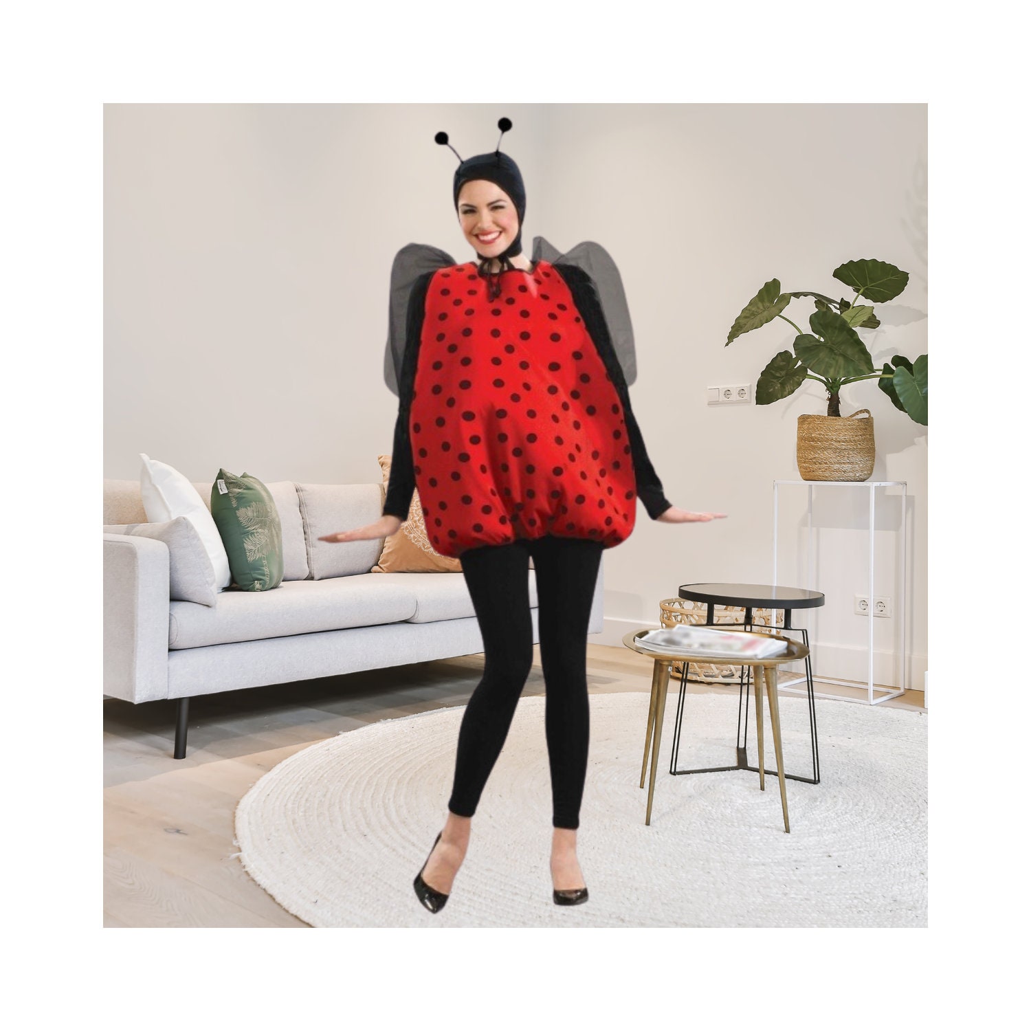 Adult Ladybug Costume Plus Size