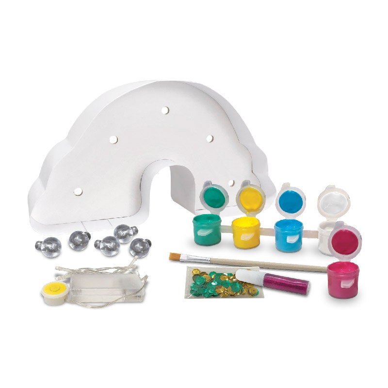 DIY Decorate Rainbow Lights - Make It Your Own! Battery Operated Lights ...