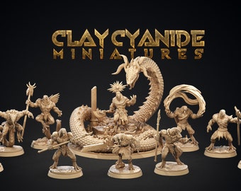 Dnd Clay Miniatures - Etsy