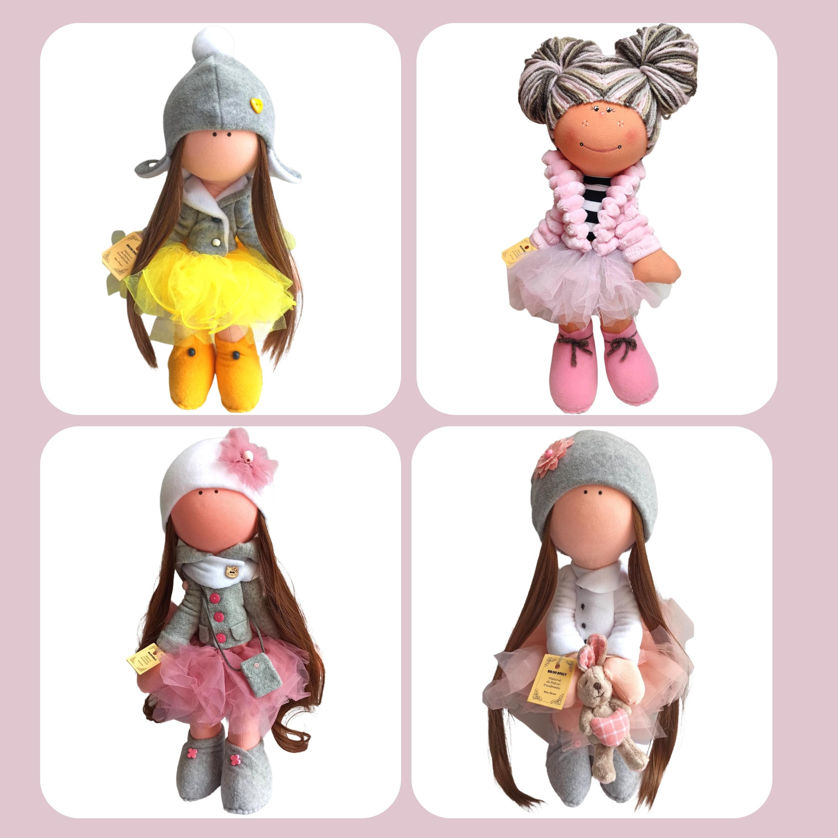 Bundle PACK 12 Tilda Doll Patterns for Body and Clothes, 33 Cm 13 ...