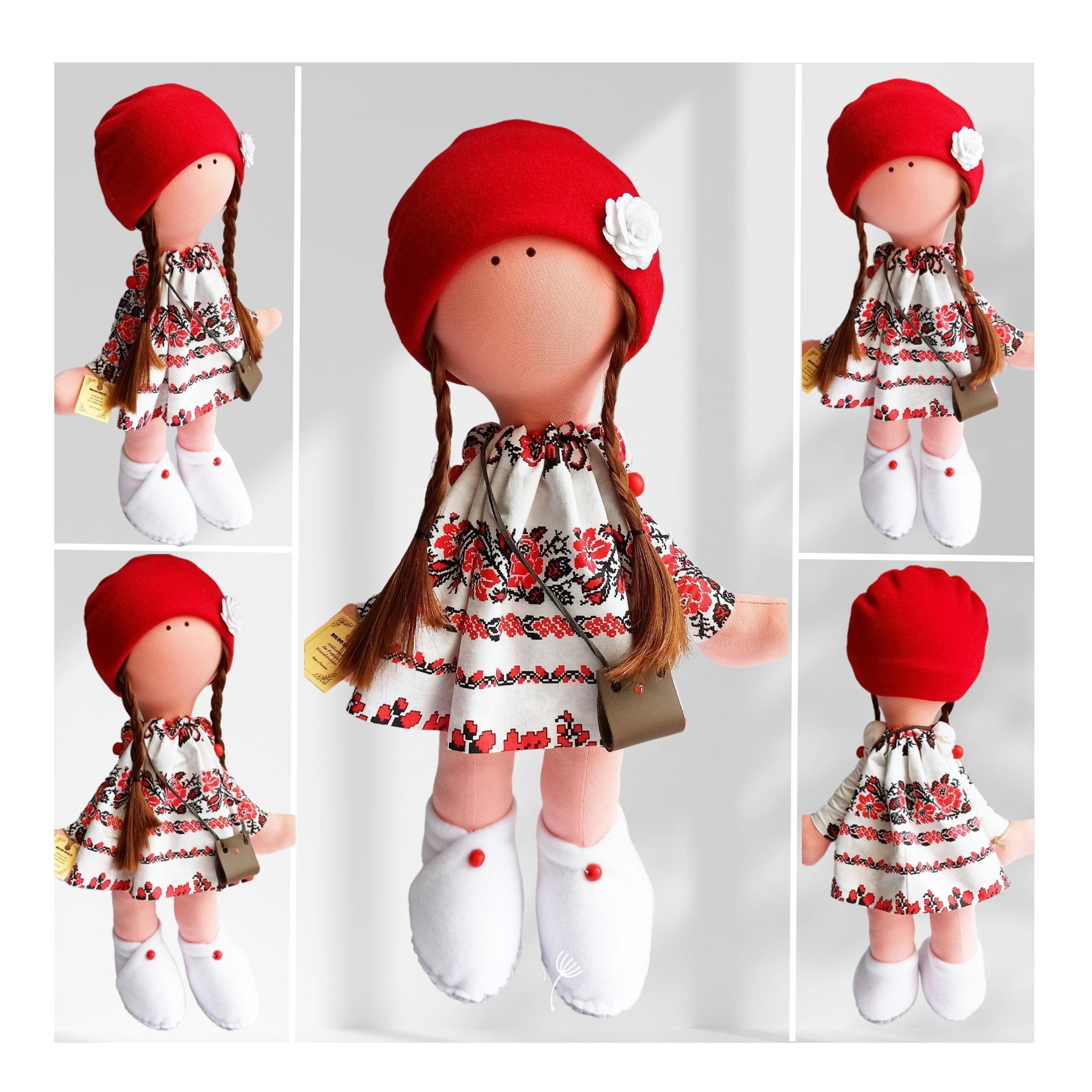 Traditional Rag Doll Pattern for Sewing Body & Clothes PDF Download - Etsy