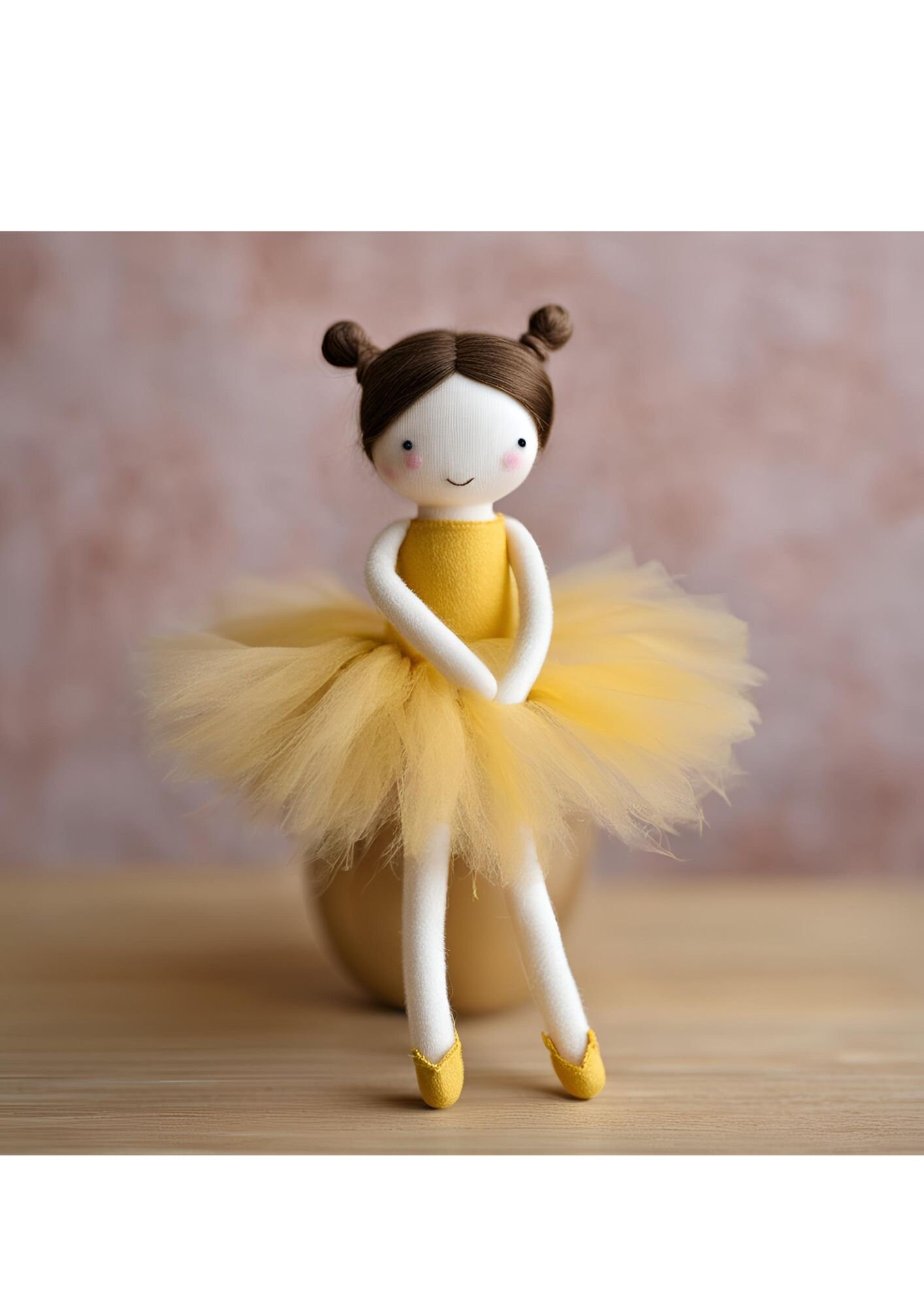 BALLERINA Sewing Pattern, Cute Ballerina Toy Pattern 12'', PDF File ...