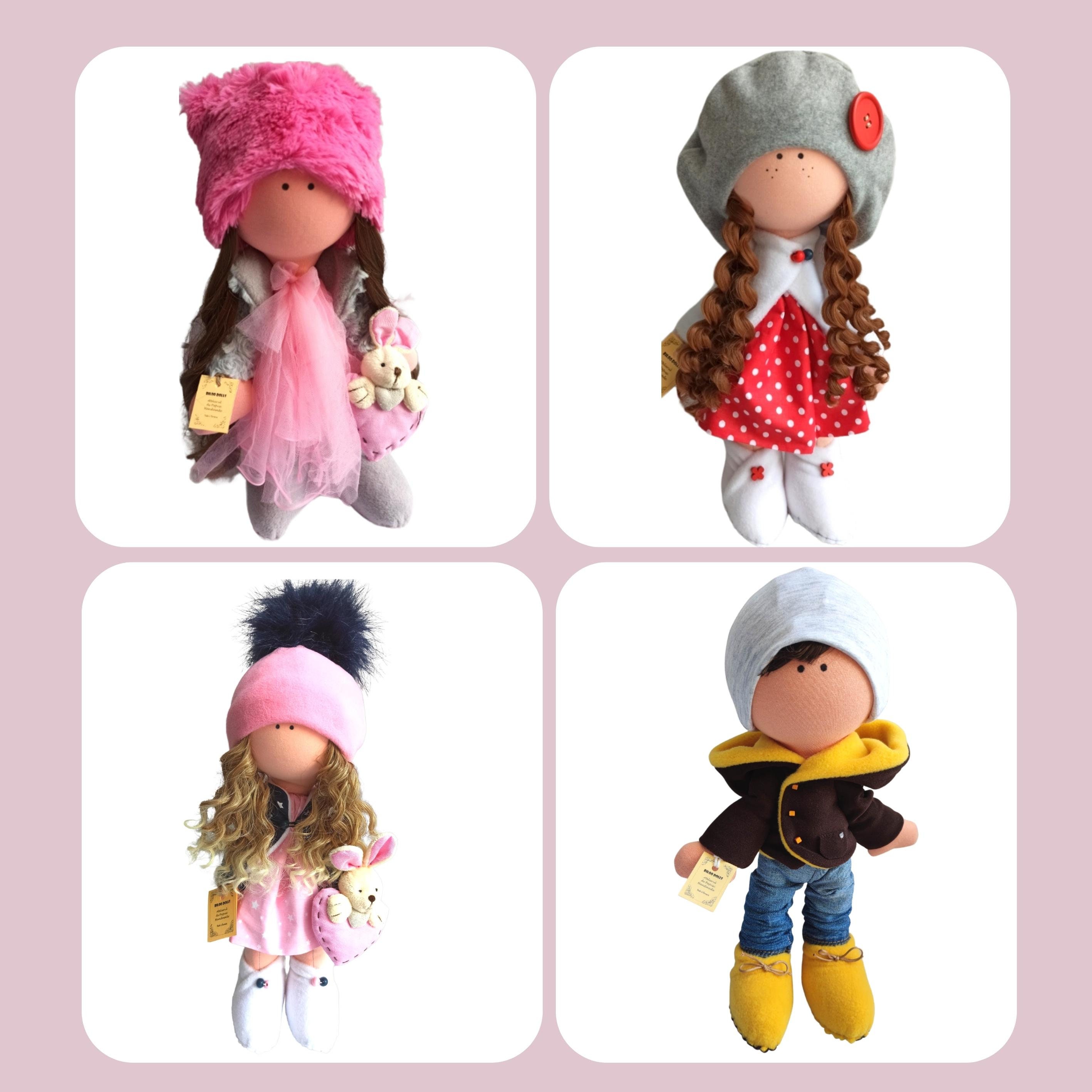 Bundle PACK 12 Tilda Doll Patterns for Body and Clothes, 33 Cm 13 ...