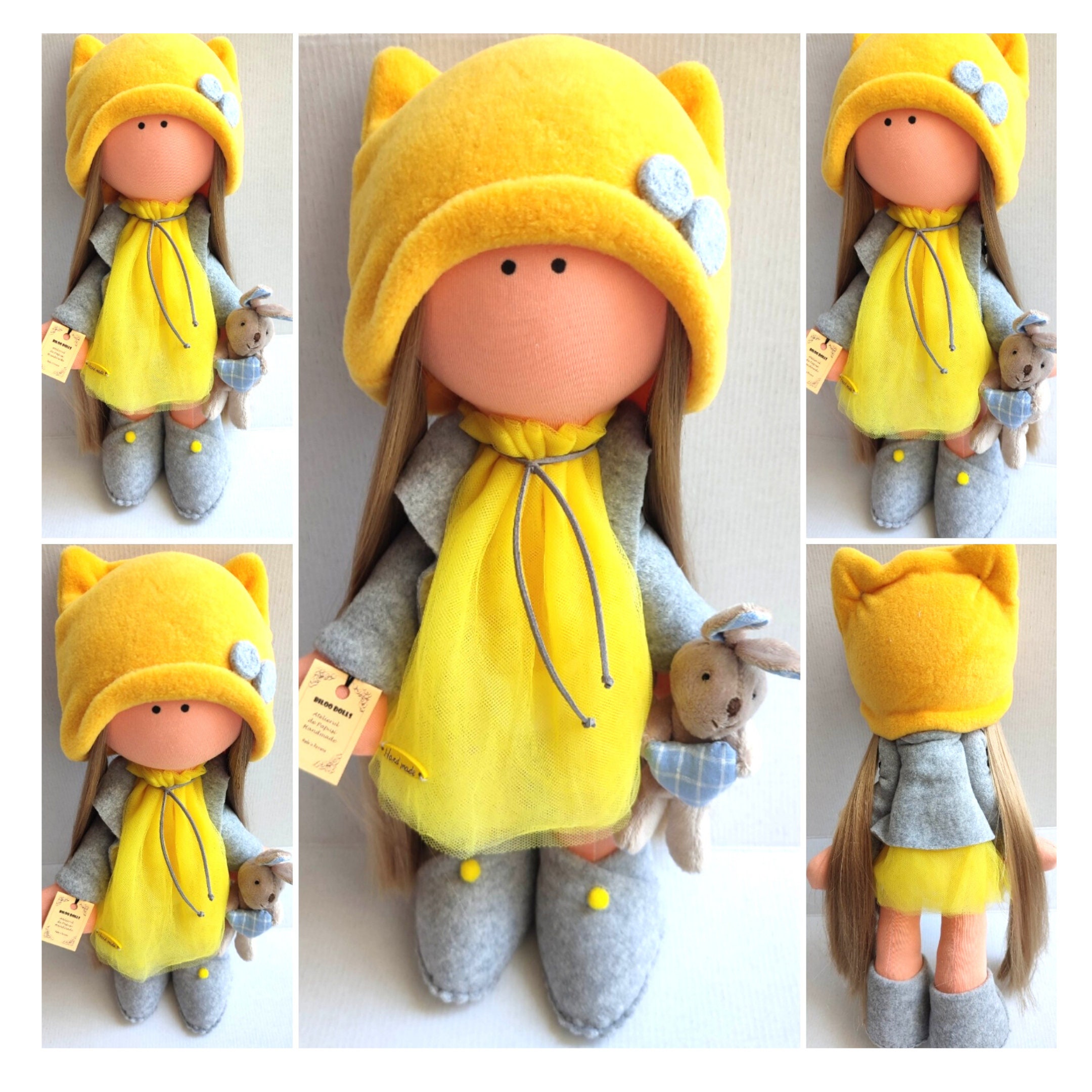 Tilda Doll Pattern for Body and Clothes, Size 33 Cm 13 Inches Model 16 ...