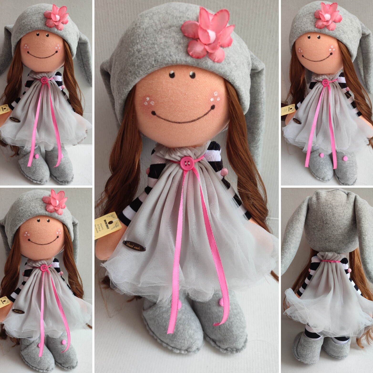 4 Tilda Doll Patterns, With Face Drawing, PDF Pattern Download - Etsy