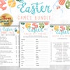 Easter Party Games Bundle | Printable Family Friendly Easter Activities ...