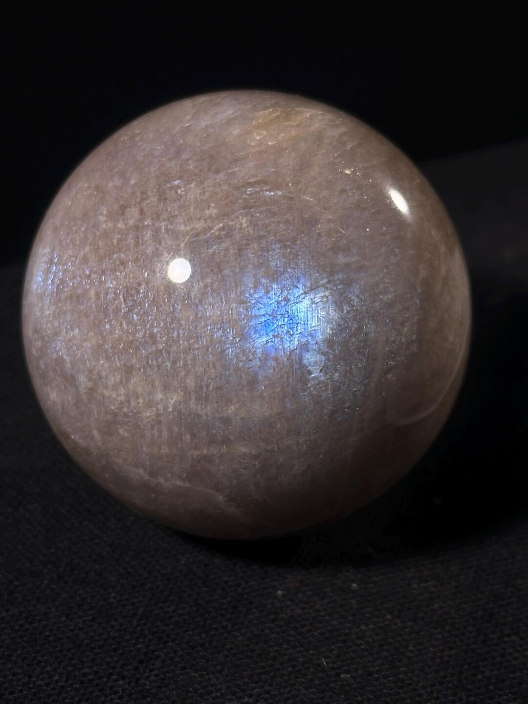 Sunstone and Moonstone Sphere | 60mm | Fire and Water Elements, Balance ...